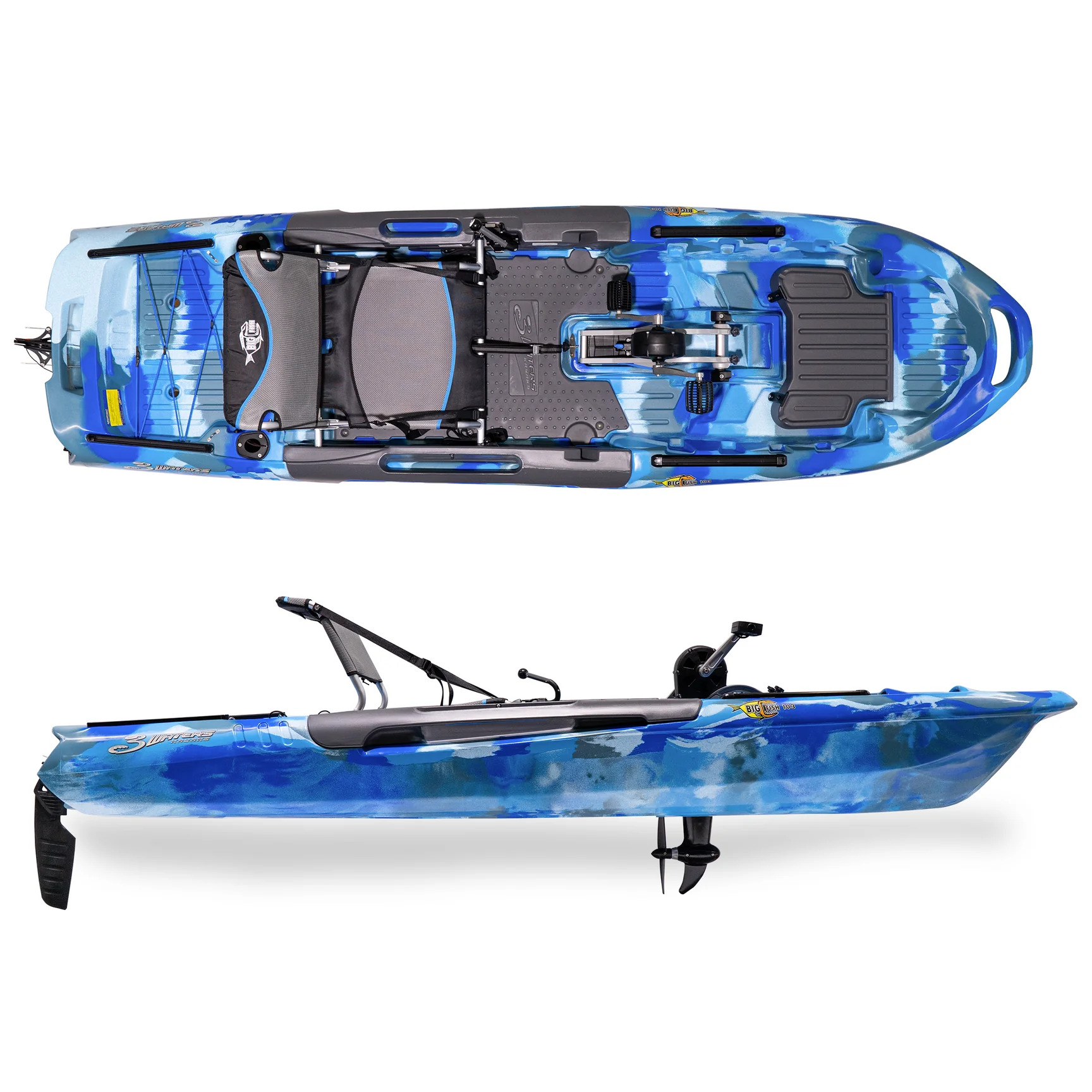 3 Waters Kayaks Big Fish 103 PD [Kayak Angler Buyer's Guide]
